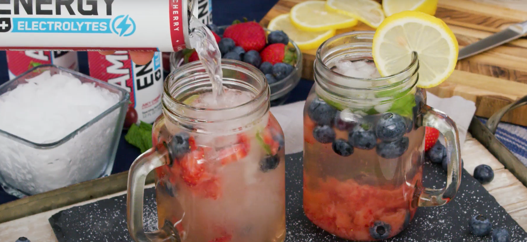 Mixed Berry Amino Energy Mocktail | Optimum Nutrition AU