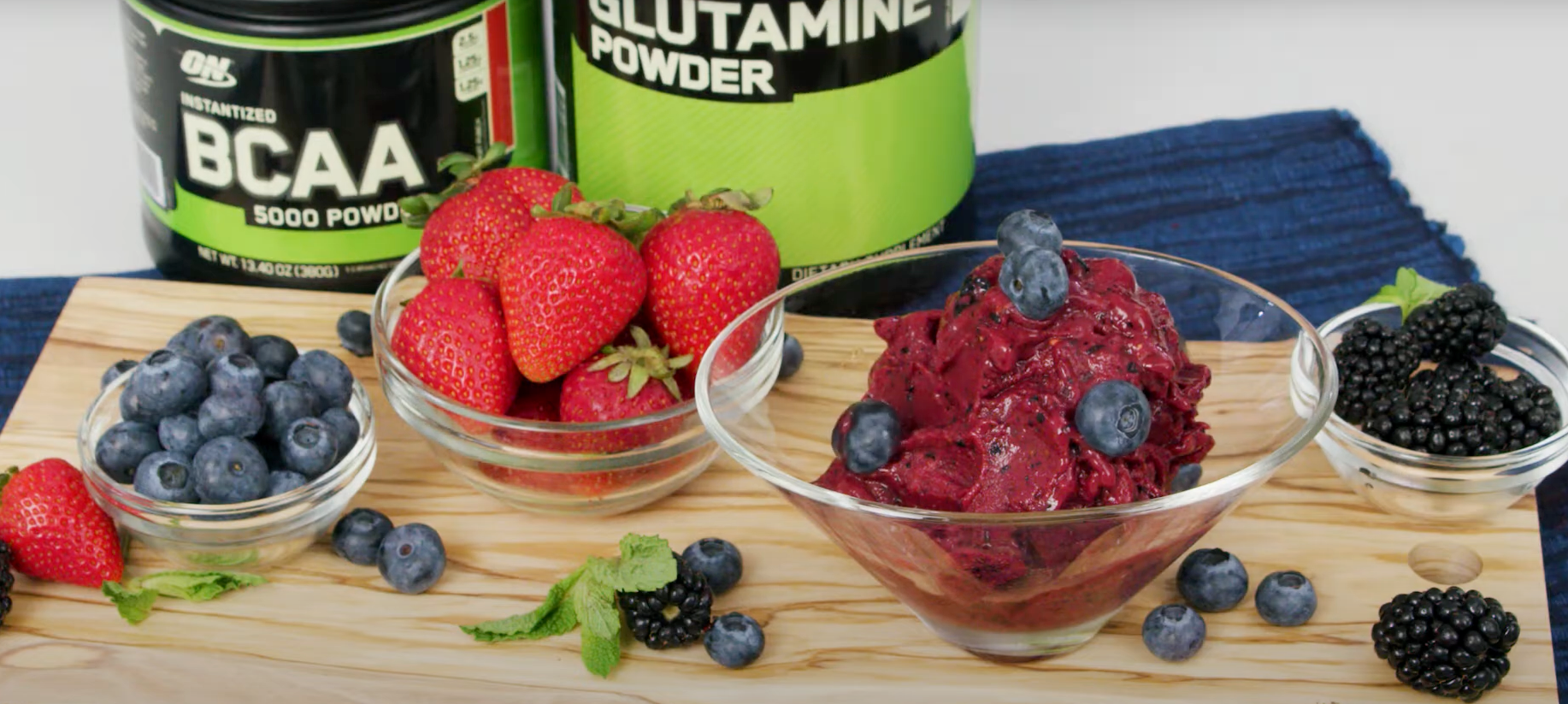 Mixed Berry BCAA Dole Whip | Optimum Nutrition US