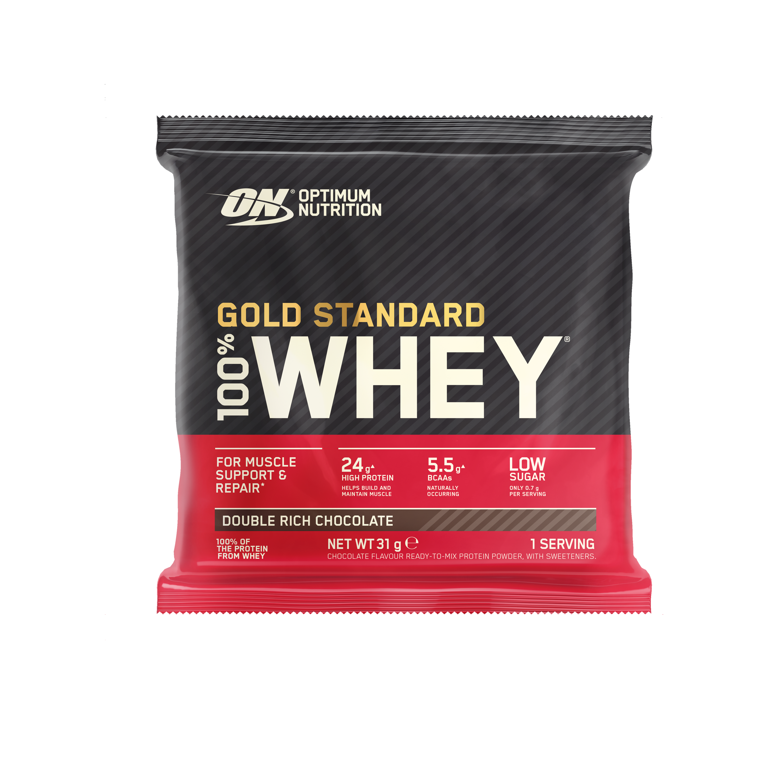 Gold Standard 100% Whey Protein Powder Sachets | Optimum Nutrition UK