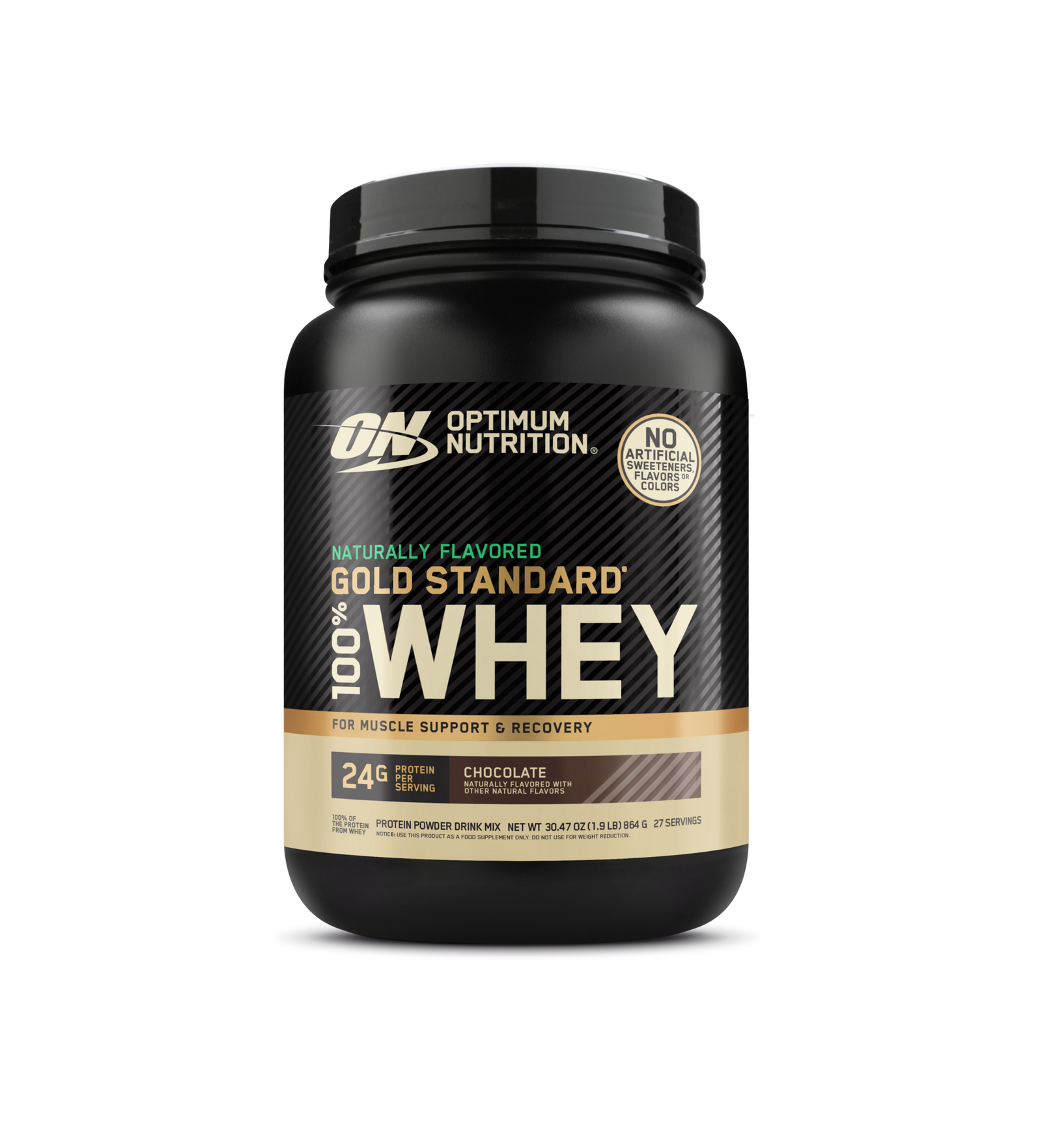 Gold Standard 100% Whey Naturally Flavored Protein Powder