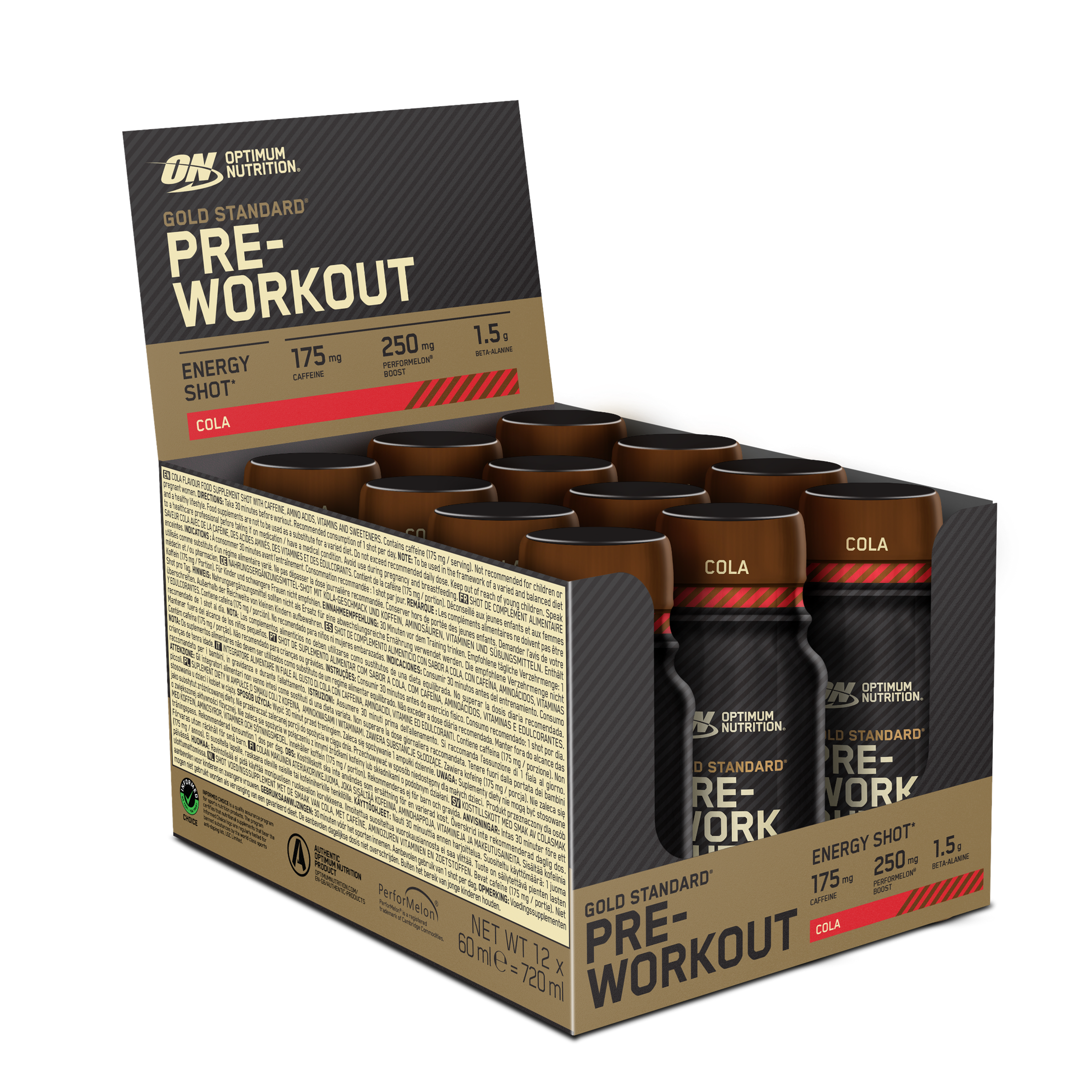 Gold Standard Pre-Workout Shot | Optimum Nutrition UK
